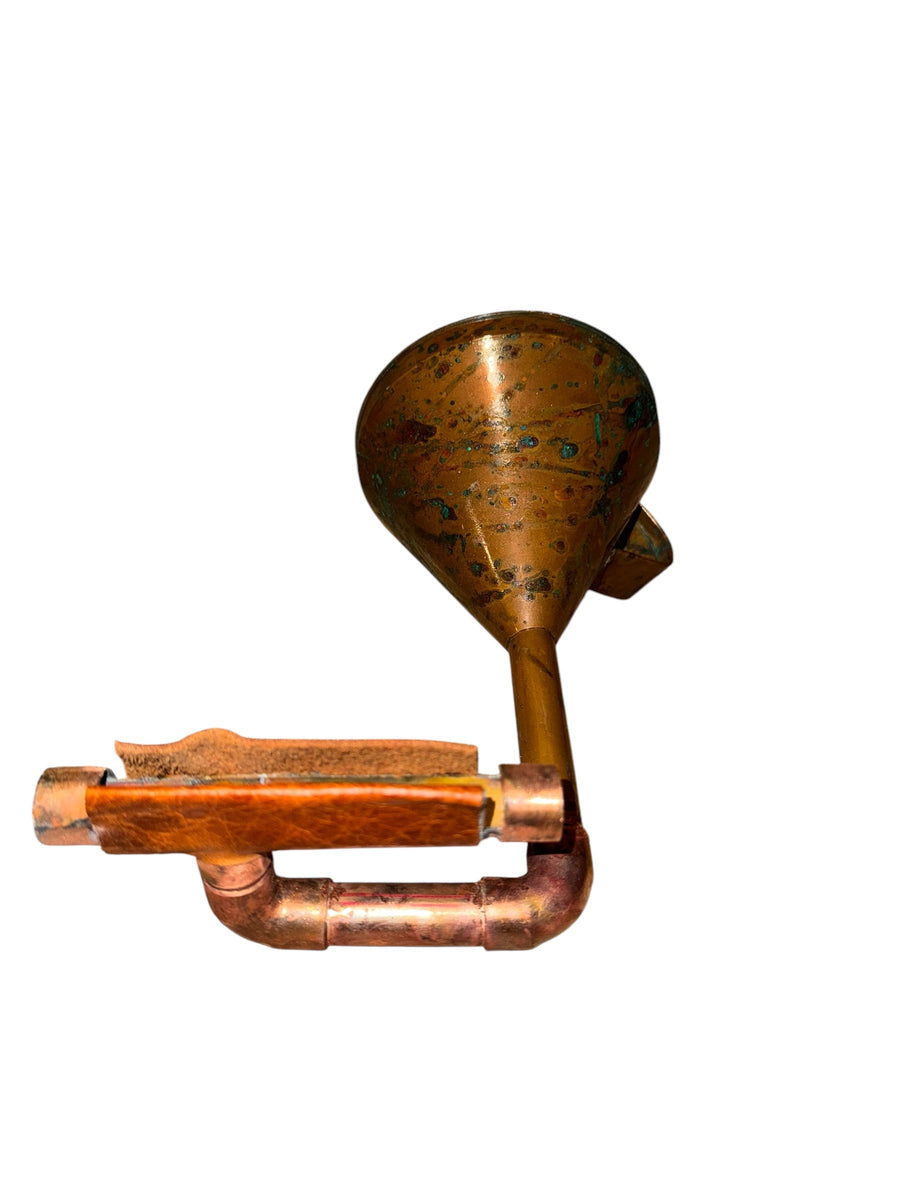 Handled Copper Funnel – iHorns